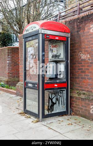 BT Junction Box Covered with Graffiti, Brighton, UK Stock Photo - Alamy