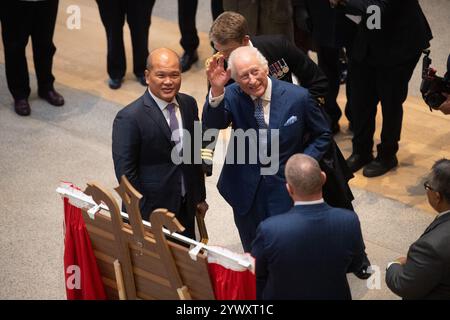 Britain's King Charles III visits Clitheroe Auction Mart, in Clitheroe ...