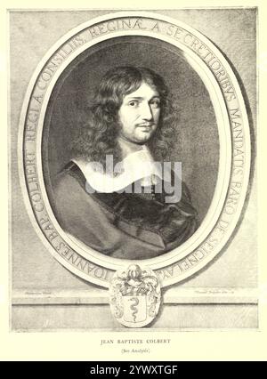 This portrait of Jean Baptiste Colbert, a French statesman under Louis ...