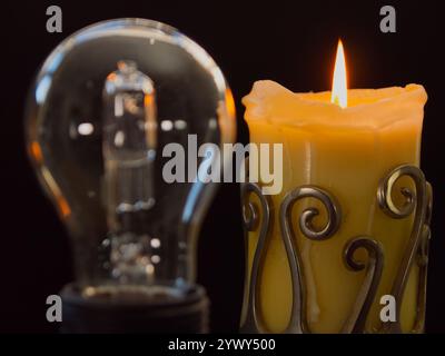 Closeup shot of electric light bulb Stock Photo - Alamy