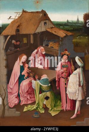 The Adoration of the Magi, by Hieronymus Bosch Stock Photo - Alamy