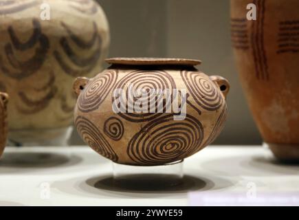 Decorated wares (Class D). Baked clay. Predynastic period, Naqada II ...