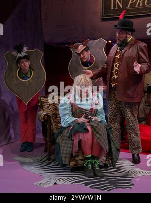London, UK. Simon Yadoo and Heloise Lowenthal in the Jewish fairy tale ...
