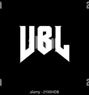 VBL letter logo design for technology company. VBL logo design black ...