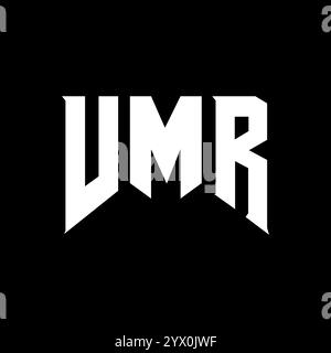 VMR letter logo design for technology company. VMR logo design black ...