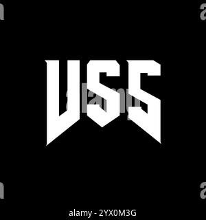 VSS letter logo design for technology company. VSS logo design black ...