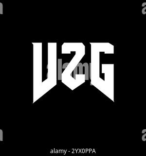 VZG letter logo design for technology company. VZG logo design black ...