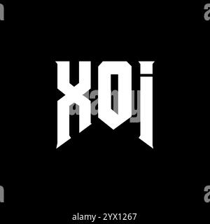 XOI letter logo design for technology company. XOI logo design black ...