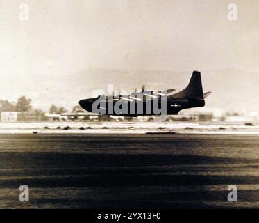 Convair XP5Y-1 Tradewind in flight Stock Photo - Alamy