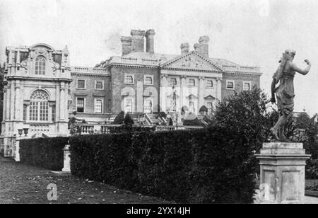 Copped Hall and gardens, Essex, from southwest pre-1910 Stock Photo - Alamy