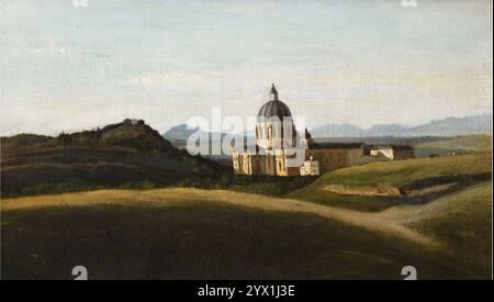 Corot - Souvenir of Italy - The Vatican and Saint-Pierre outside the ...