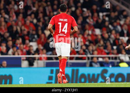 Vangelis Pavlidis of Benfica during the UEFA Champions League, Round of ...