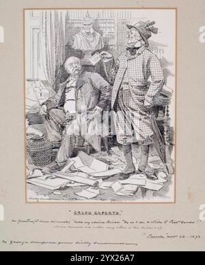 Credo Experto - Cartoon for 'Punch' (28 November 1896), Edward Linley ...