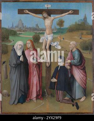 Crucifixion with a Donor, ca. 1480-85 Stock Photo - Alamy