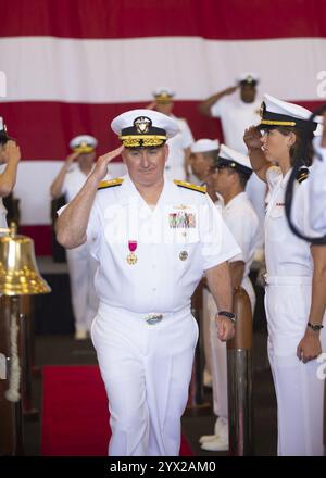 CSG-1 Conducts Change of Command Stock Photo - Alamy