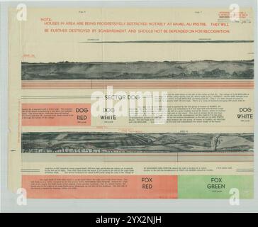 D-Day Sectors Chart Stock Photo - Alamy