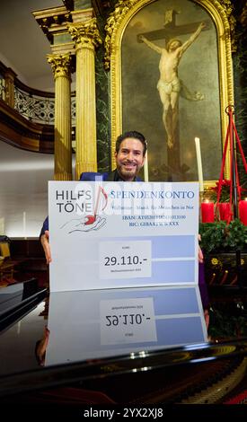 Vienna, Austria. 10th Dec, 2024. Hilfstöne charity Christmas Concert ...