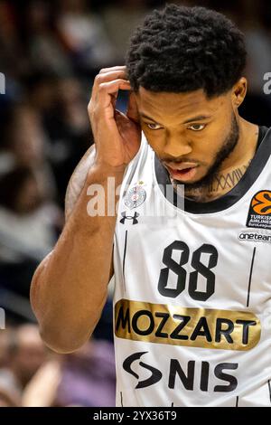 Tyrique Jones of Partizan during the Turkish Airlines Euroleague ...
