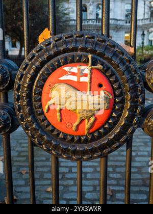 Inner Temple Garden, Logo, Gates and Fence, Inner Temple Garden, The ...