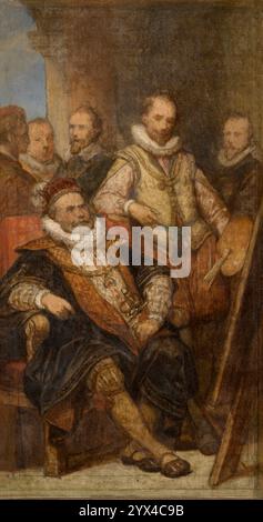 The Painter Bartholomeus Spranger in Vienna, (c1670s), 1862-1872 Stock ...