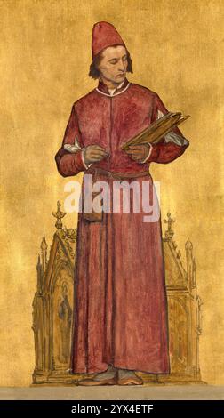 The Painter Hans Memling (1889) by Albrecht De Vriendt Stock Photo - Alamy