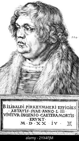 Willibald Pirkheimer, 1524 Stock Photo - Alamy