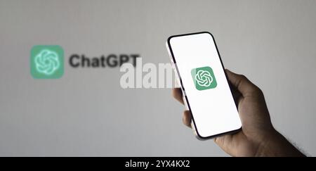 ChatGpt Logo on Smartphone Screen Stock Photo - Alamy