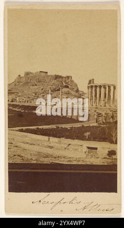 Necropolis, Athens; Dimitrios Constantin, Greek, active 1858 - 1860s ...