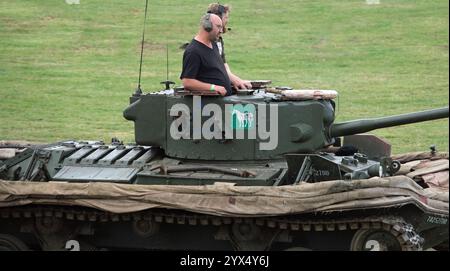 The amphibious Valentine DD was a standard Valentine Infantry Tank ...
