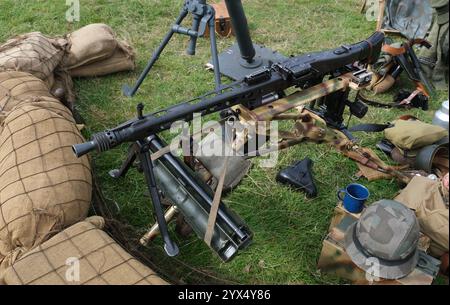 The MG 42 is a German recoil-operated air-cooled general-purpose ...
