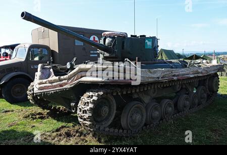 The amphibious Valentine DD was a standard Valentine Infantry Tank ...