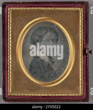 Portrait of a Young Woman, American, about 1850, Daguerreotype, hand ...