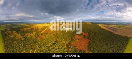 Strichen Aberdeenshire Scotland a White Horse on Mormond Hill a ...