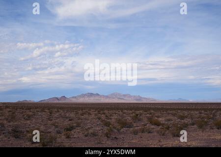White Hills, sandstone mountains, scrubland, north of Kingman, Arizona ...
