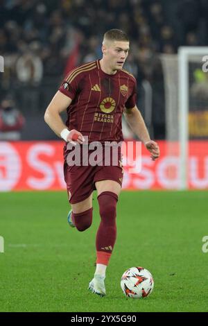 Roma’s Artem Dovbyk during the UEFA Europa League between Roma and ...