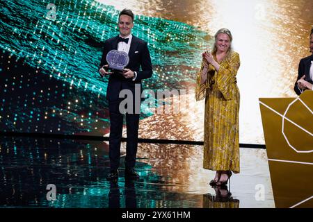 SOLBERG Pernilla with VELBY Christian during the 2024 FIA Awards Ceremony, on December 13, 2024 ...