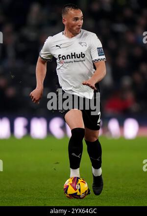 Derby County's Kane Wilson during the Sky Bet Championship match at ...