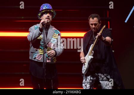Culture Club members; L-R Roy Hay, Boy George (George O'Dowd), Mickey ...