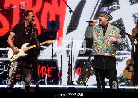 Culture Club members; L-R Roy Hay, Boy George (George O'Dowd), Mickey ...