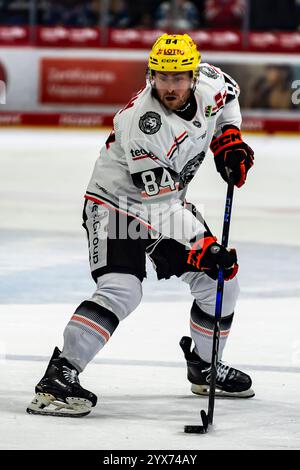 Chris Wilkie (Loewen Frankfurt, #84). GER, EHC Red Bull Muenchen vs ...