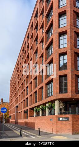 The One Silk Street apartment block, Ancoats, Manchester, England, UK ...