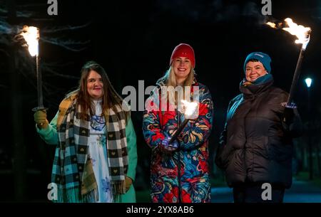 Fiona Williamson (Simon Community),Rebecca Edser (Event Scotland) Penny ...