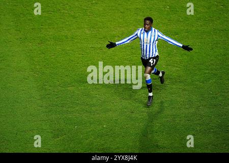 Djeidi Gassama of Sheffield Wednesday celebrates his goal during the ...