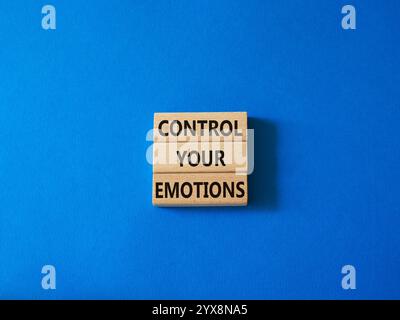 Control Your Emotions symbol. Concept word Control Your Emotions on ...