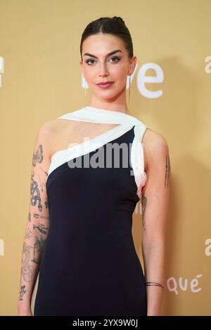 María Valero attends the red carpet for the Jose María Forque Awards ...