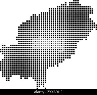Ibiza island map icon illustration design Stock Vector Image & Art - Alamy