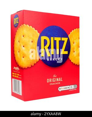 Ritz Bakery original savoury crackers in a 200g pack Stock Photo - Alamy
