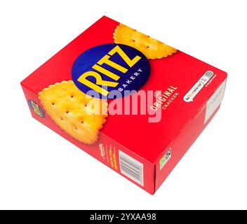 Ritz Bakery original savoury crackers in a 200g pack Stock Photo - Alamy