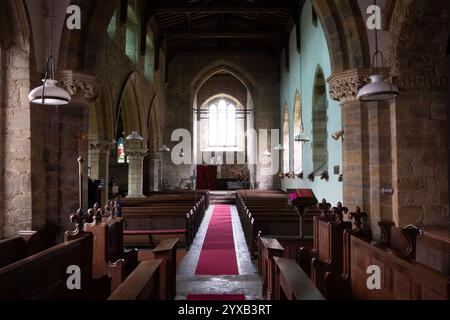Holy Trinity Church, Shenington, Oxfordshire, England, UK Stock Photo ...