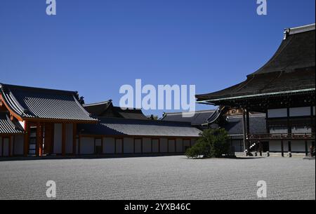 Scenic view of Shishin-den (Hall for State Ceremonies and the Kemari-no ...